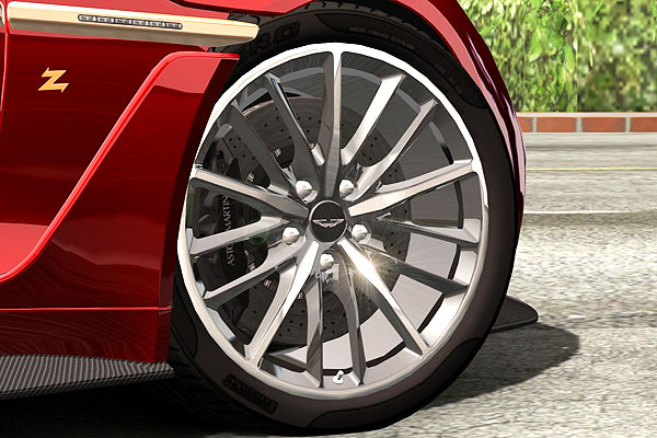 Triple spokes rims